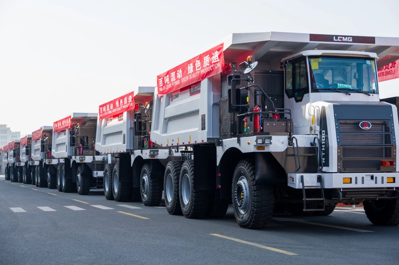 "RTH100 Hybrid Mining Trucks Shipped to Indonesia Market" - Nanjing ...