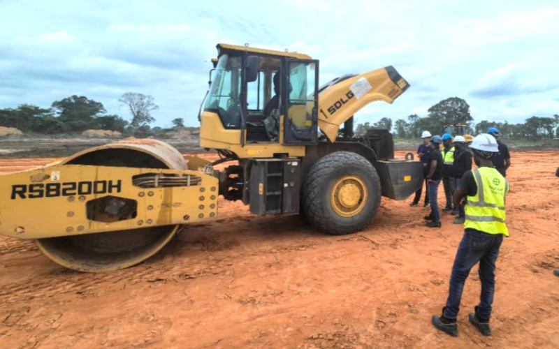 Shandong Lingong's complete set of equipment supports the construction ...